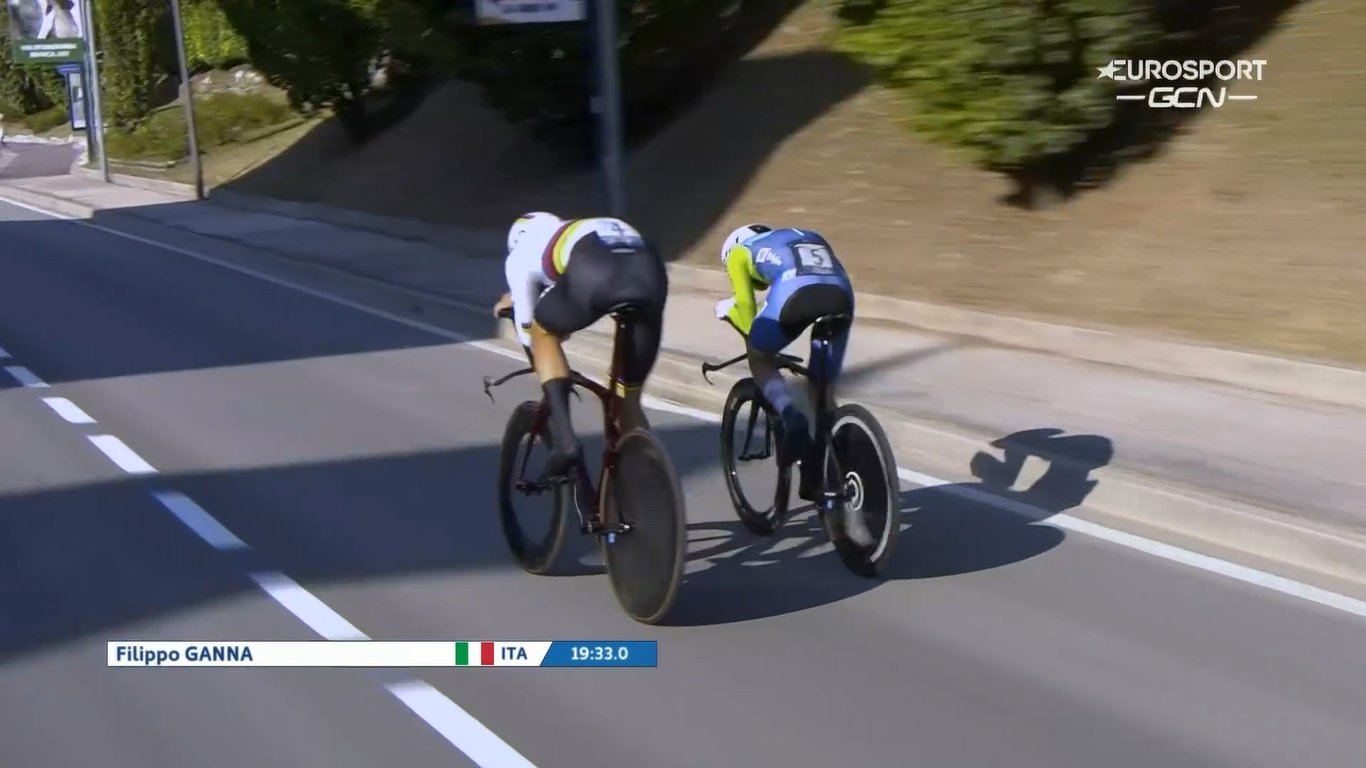 Tadej Pogacar muestra debilidades en la crono de los Campeonatos ...