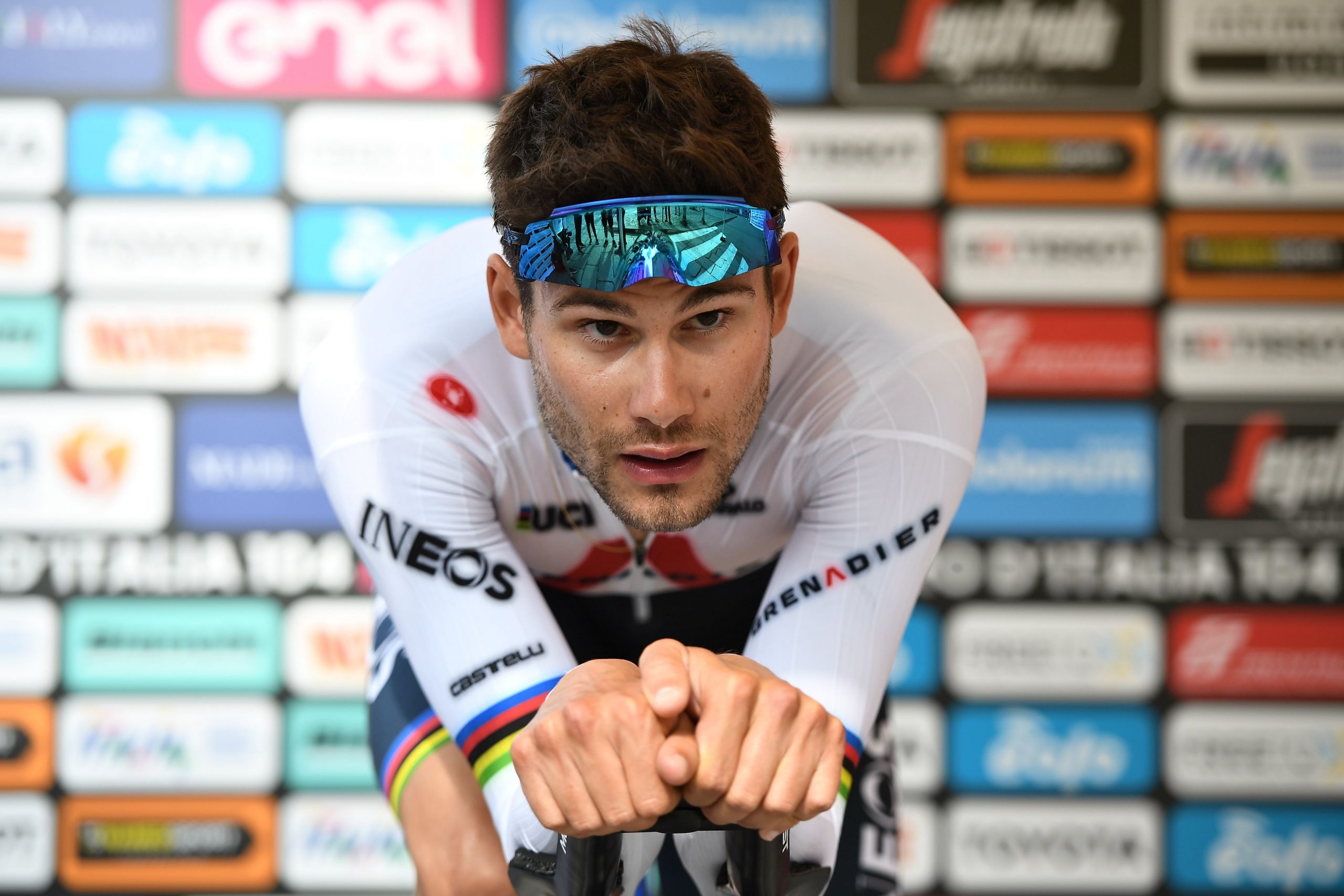 Filippo Ganna gana la etapa 5 de la Estrella de Besseges 2022, Thomas ...