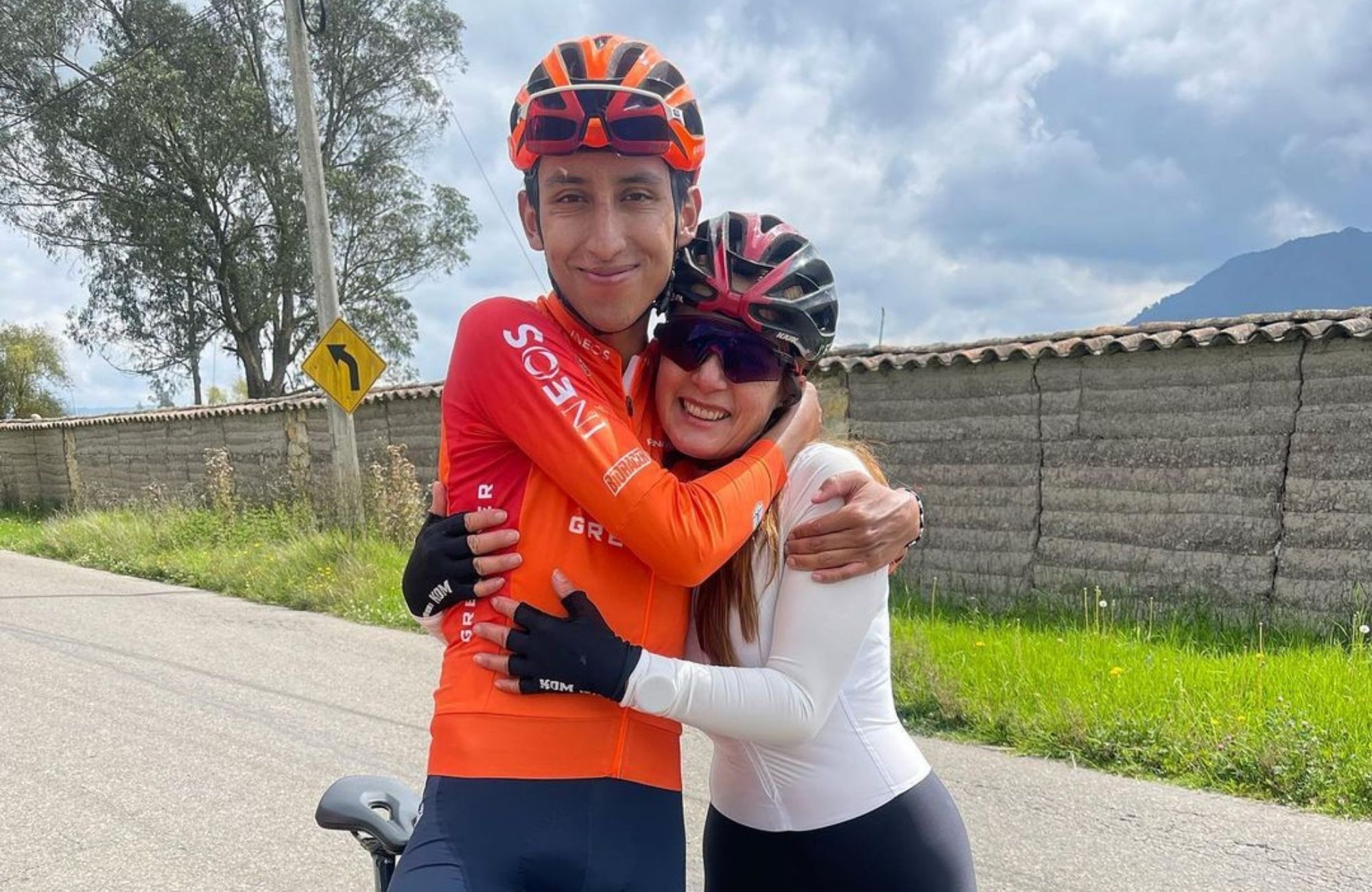 Flor, madre de Egan Bernal, "qué trabajo tan duro es ser ciclista ...