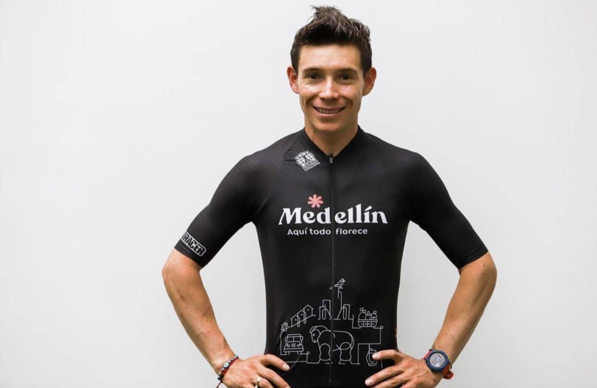 López ya corrió su primera competencia oficial con el Team Medellín y ...