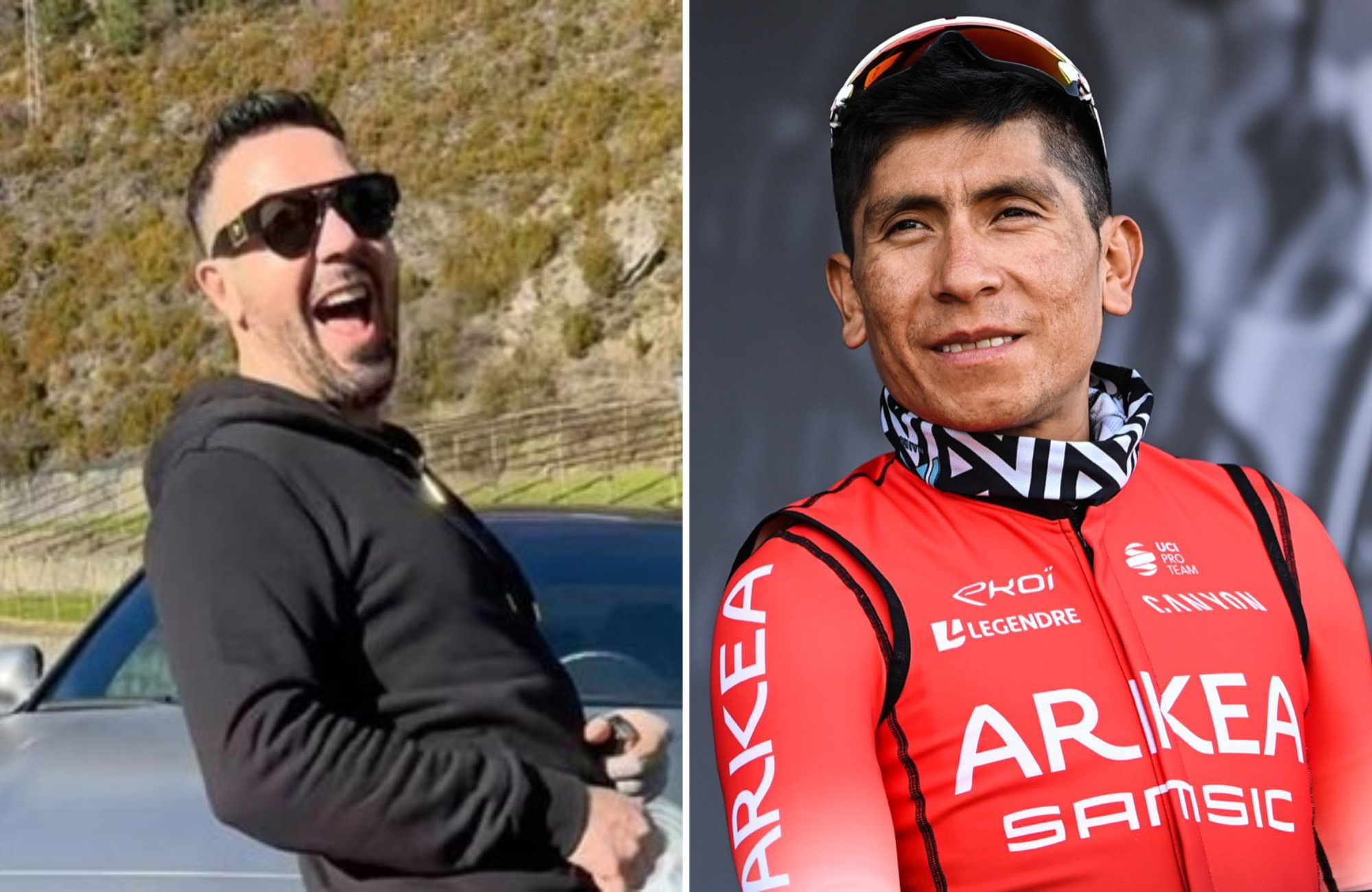Influencer Ferrariman le dice a Nairo Quintana "narco" - Ciclismo ...