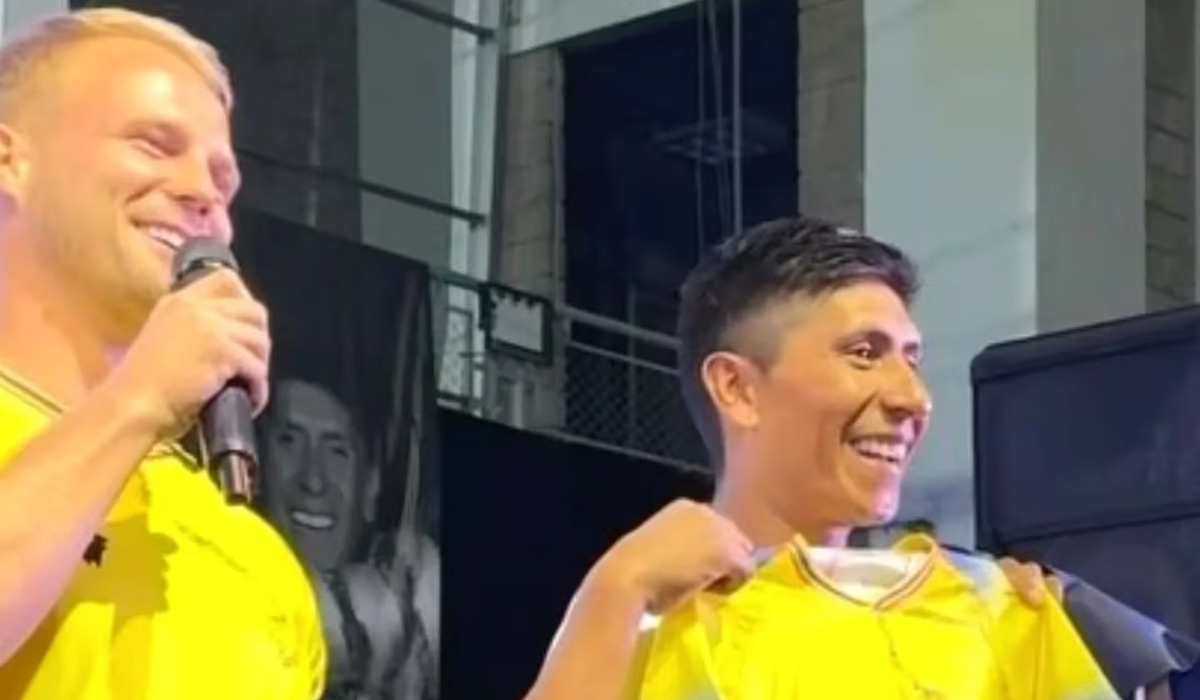 Así fue el curioso encuentro entre Nairo Quintana y el reconocido ...