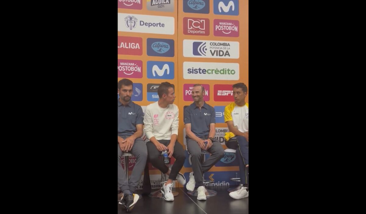 Rigo Urán hizo reír hasta a Valverde en plena rueda de prensa, con esta ...
