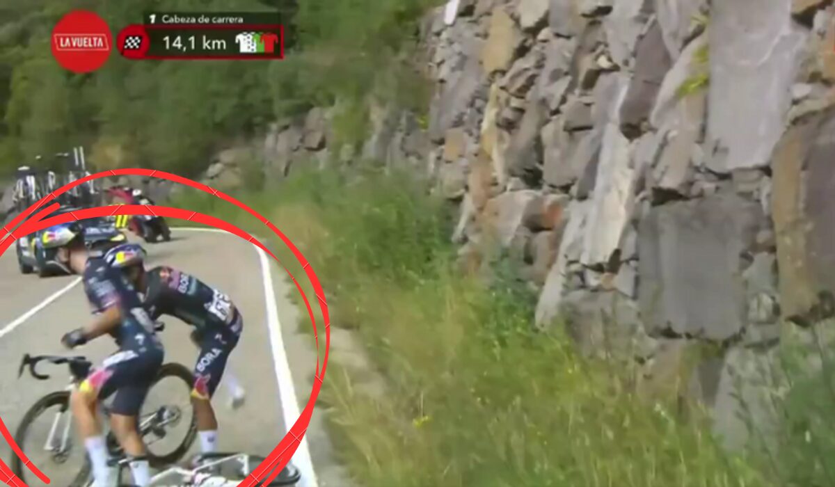 Gregario de lujo, enorme gesto y esfuerzo de Martínez con Roglic en etapa 14 de Vuelta 2024 ...